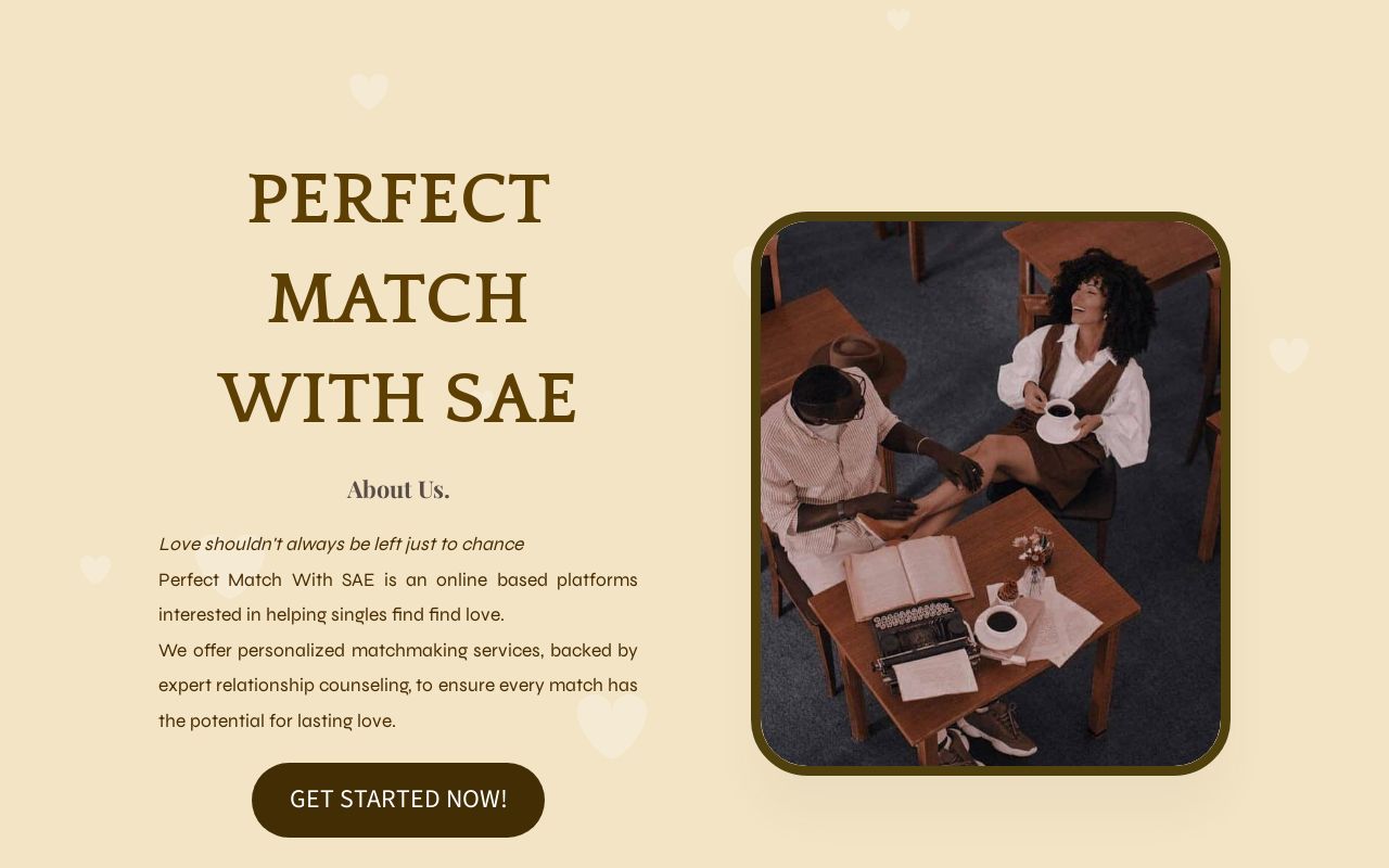 Perfectmatchwithsae